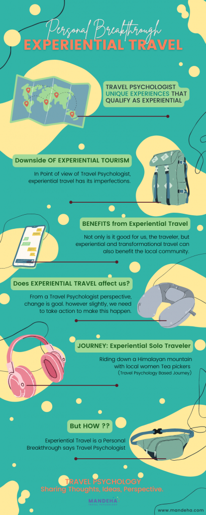 Experiential Travel is a Personal Break says Psychologist